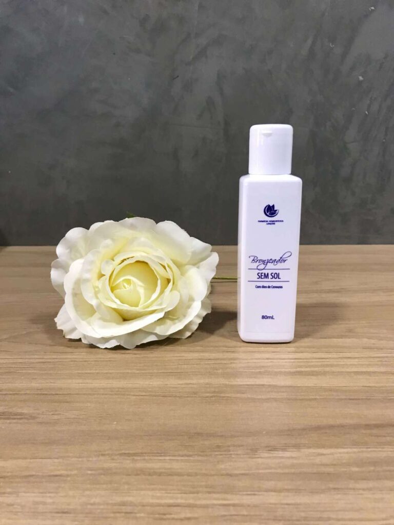 Bronzeador SEM sol (Autobronzeador) 80ml - Farmacia Homeopatica Lençois ...